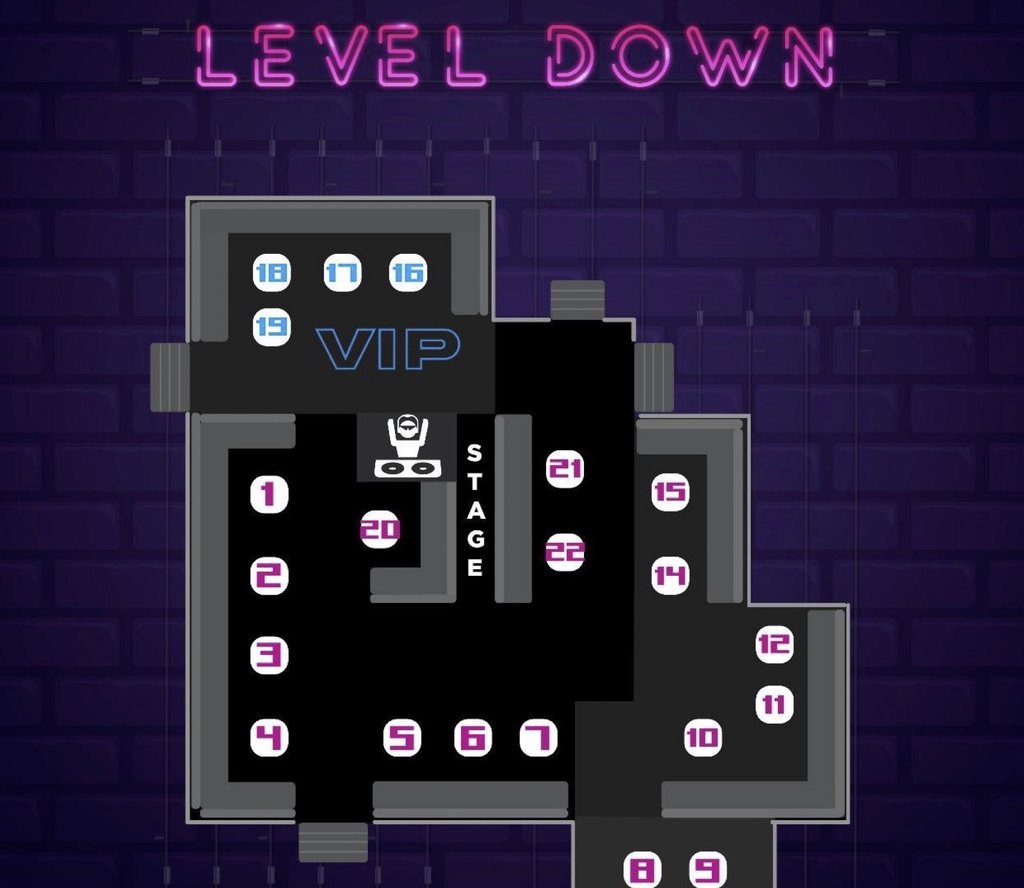 Tabu London Table Map